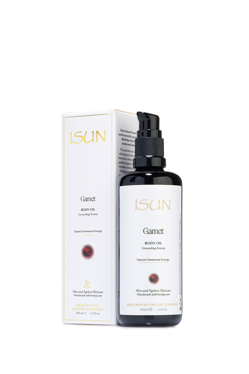 ISUN Garnet Body Oil | Raffles Spa
